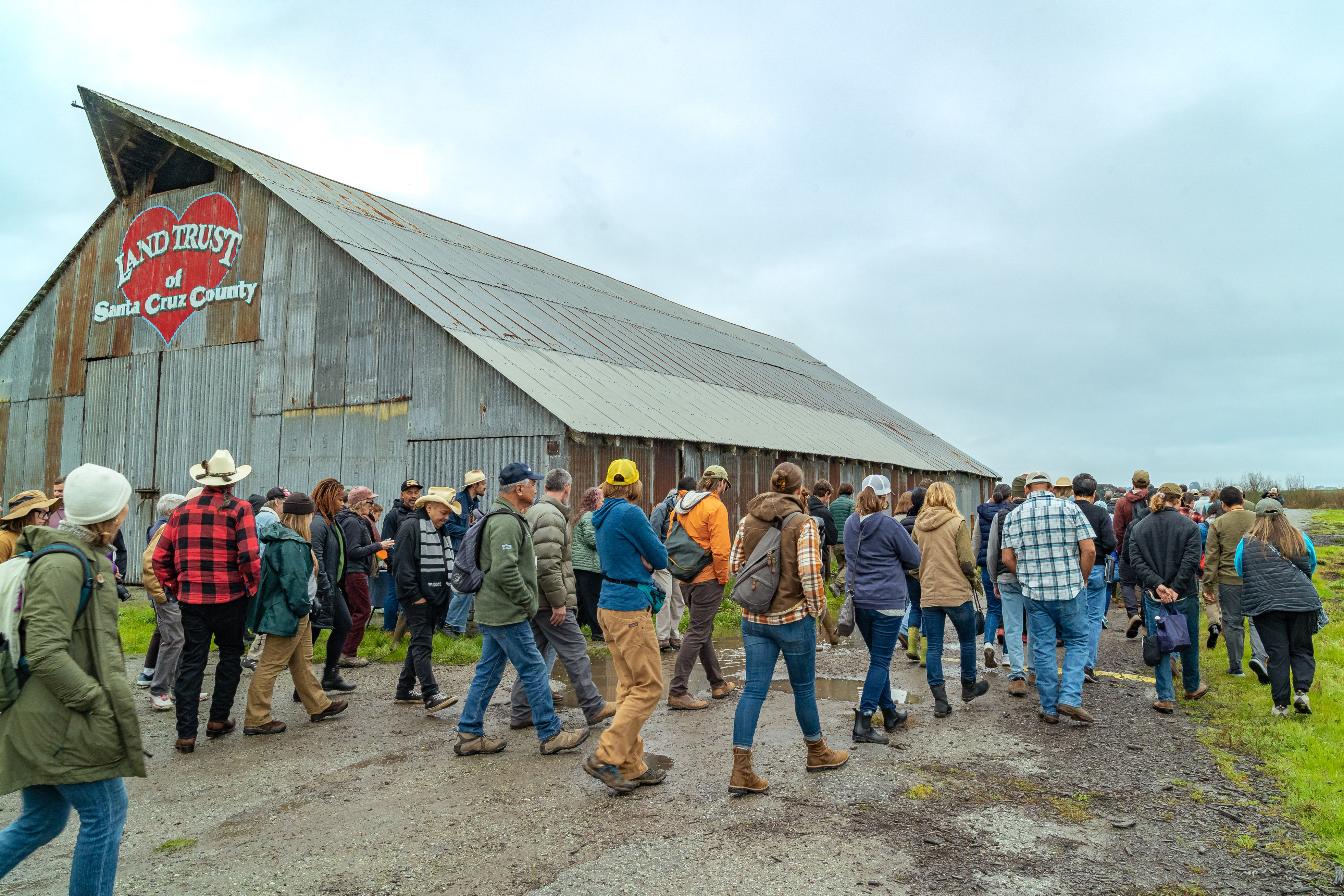 EcoFarm Tour at Watsonville Slough Farm